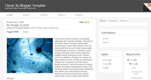 Top Free Premium Blogger Templates To Use in 2011 ~ Market Research ...
